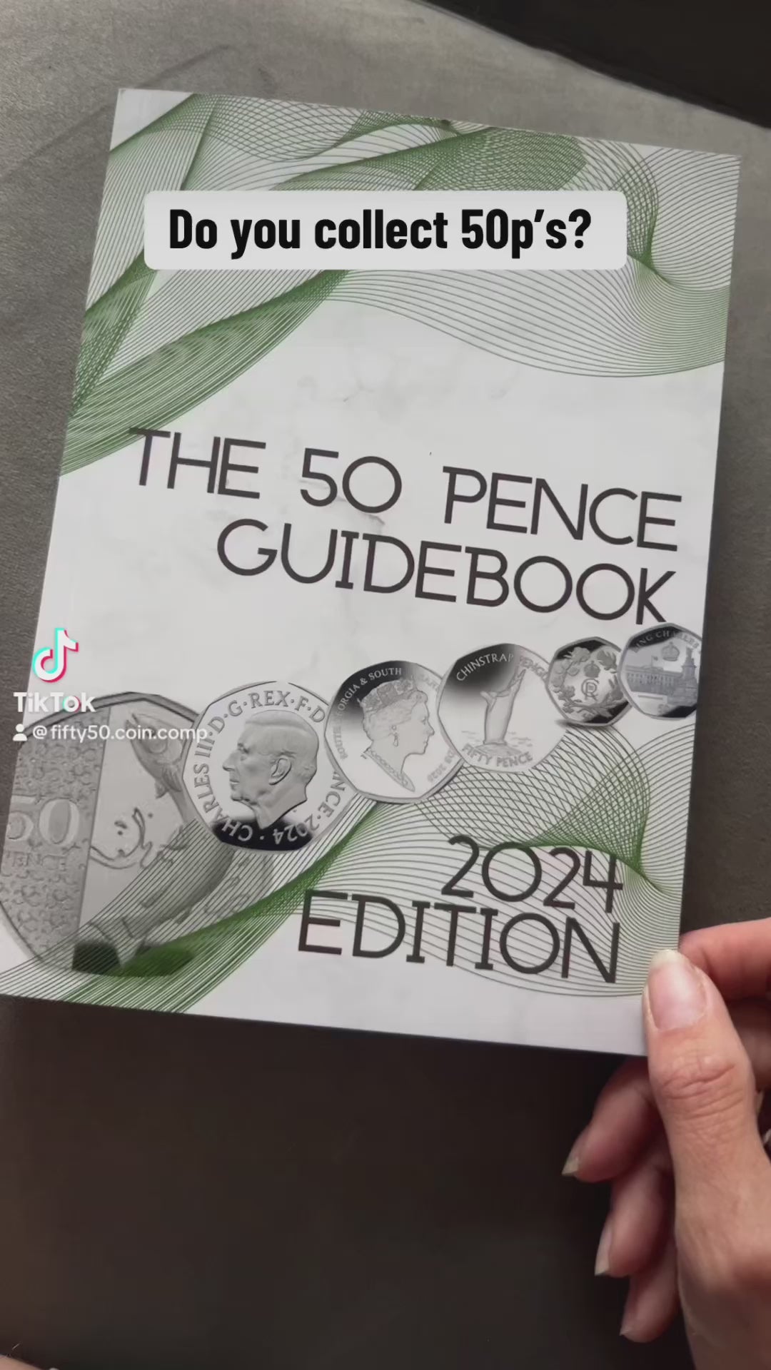 2024/2025 50p Guidebook, Coin Collectors Book, Guide Book, 50 Pence, B ...